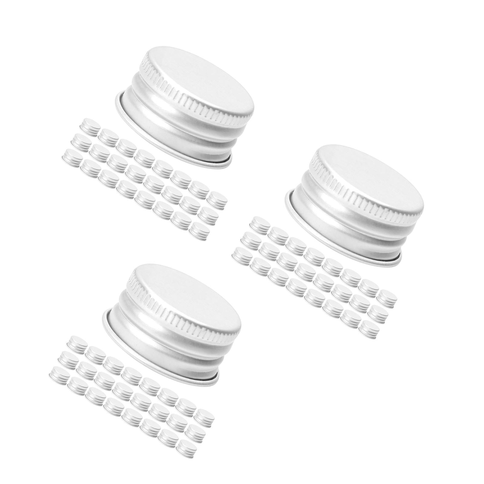 Raindrops 150 pcs Small Glass Bottles Lids Beverage Cap Water Bottles ...