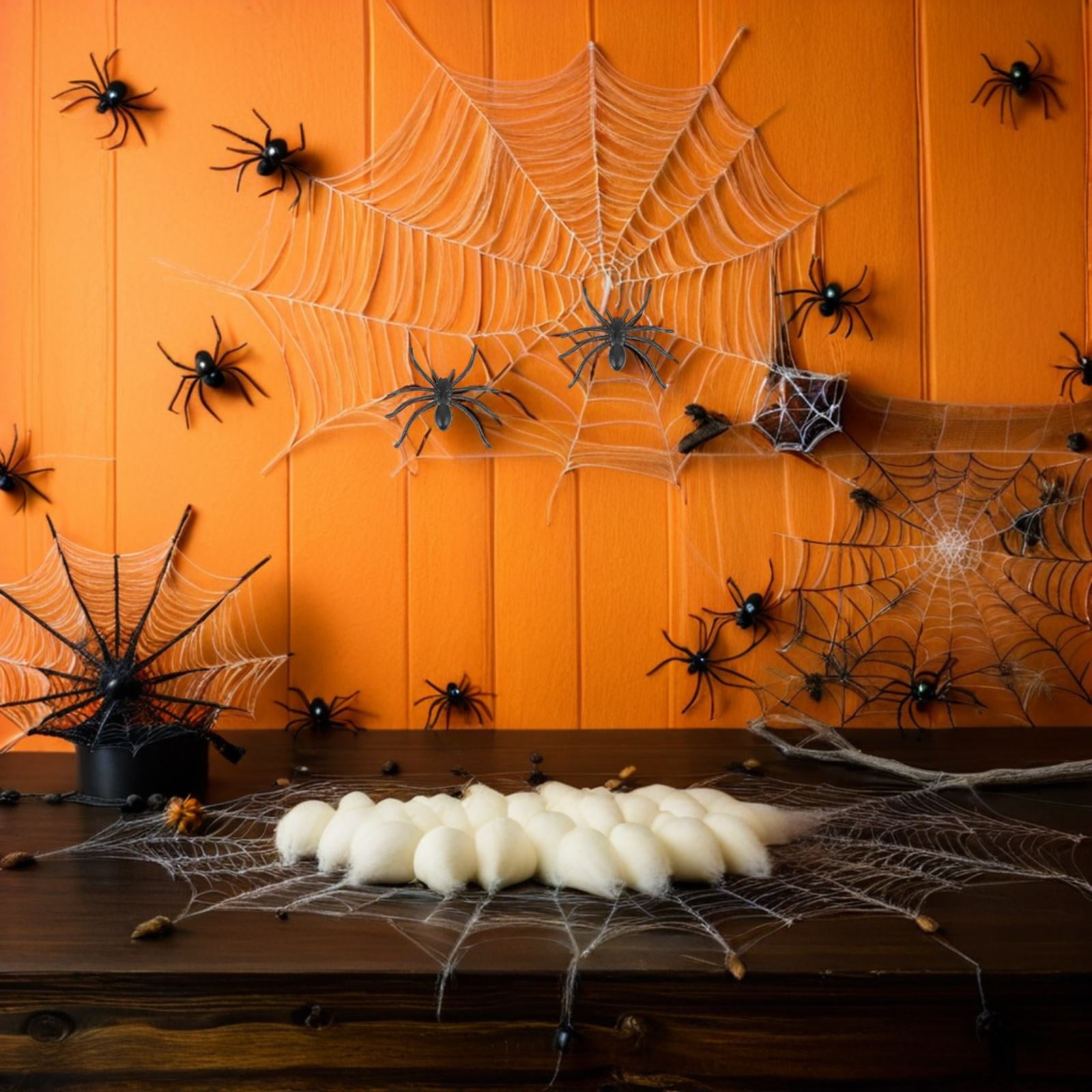 Raindrops 150pcs Black Plastic Spiders for Pranks, Party Decorations ...