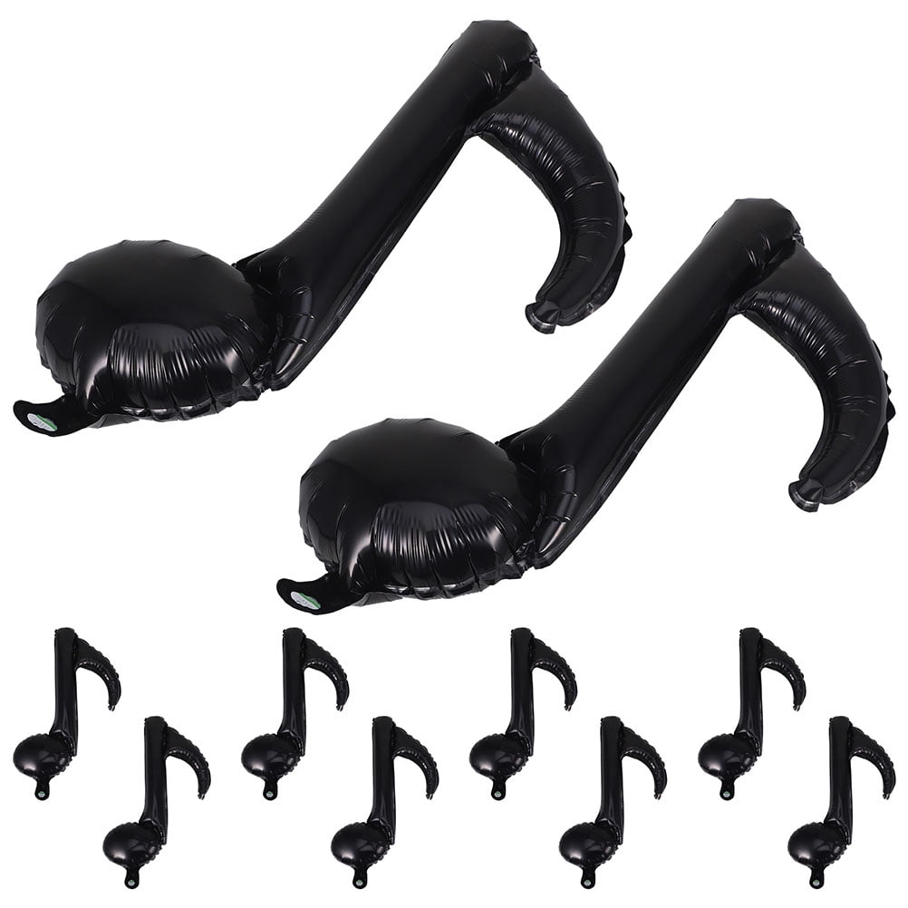 Raindrops 15Pcs Inflatable Musical Note Balloons for Concerts and Band ...