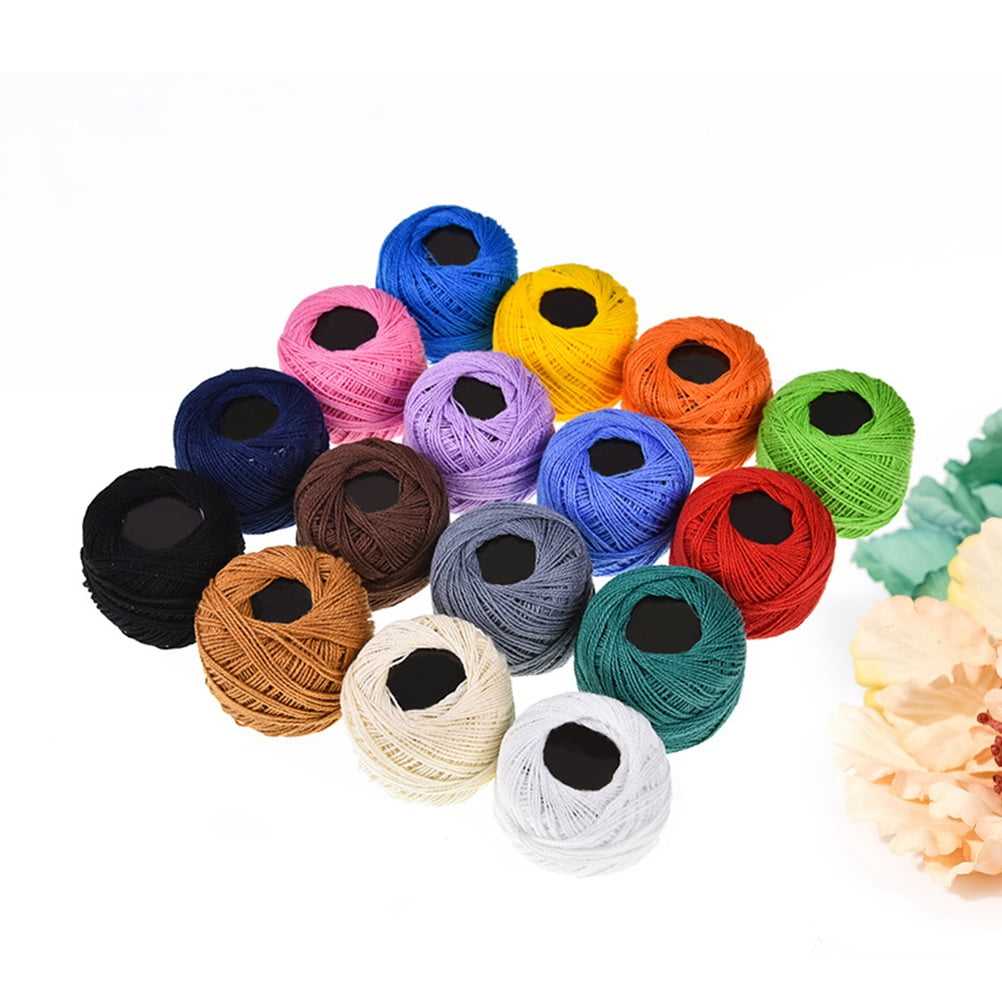 Raindrops 16 Color Craft Hand Embroidery Thread Cross Stitch Thread 17 ...