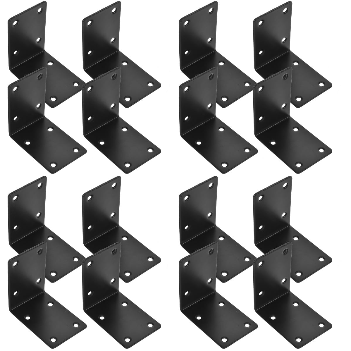 Raindrops 16 Pcs Angle Brackets Shelf Brackets Angle Stainless Steel Brackets Heavy Duty L ...