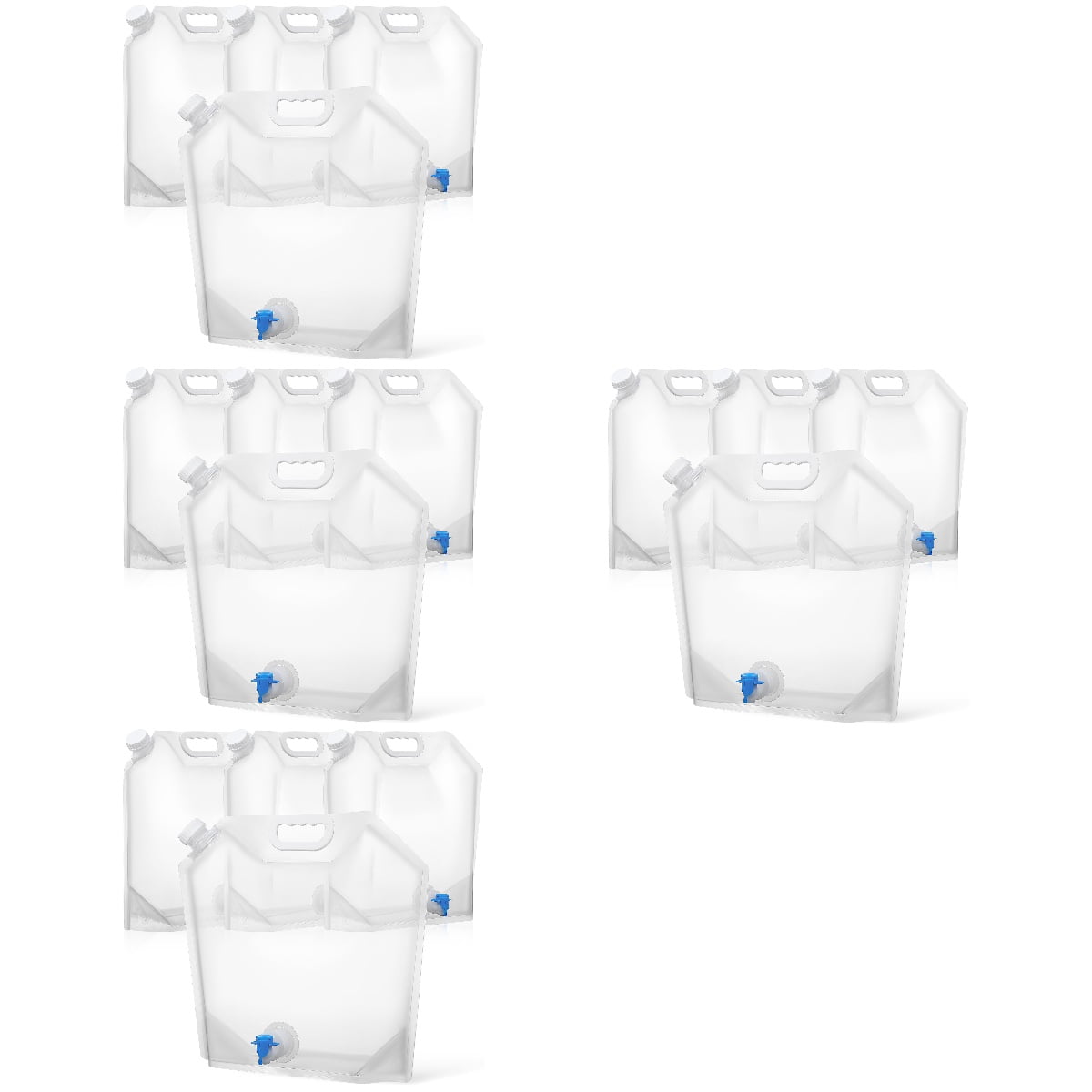 Raindrops 16 Pcs Collapsible Water Containers Water Jugs Water Bottles ...