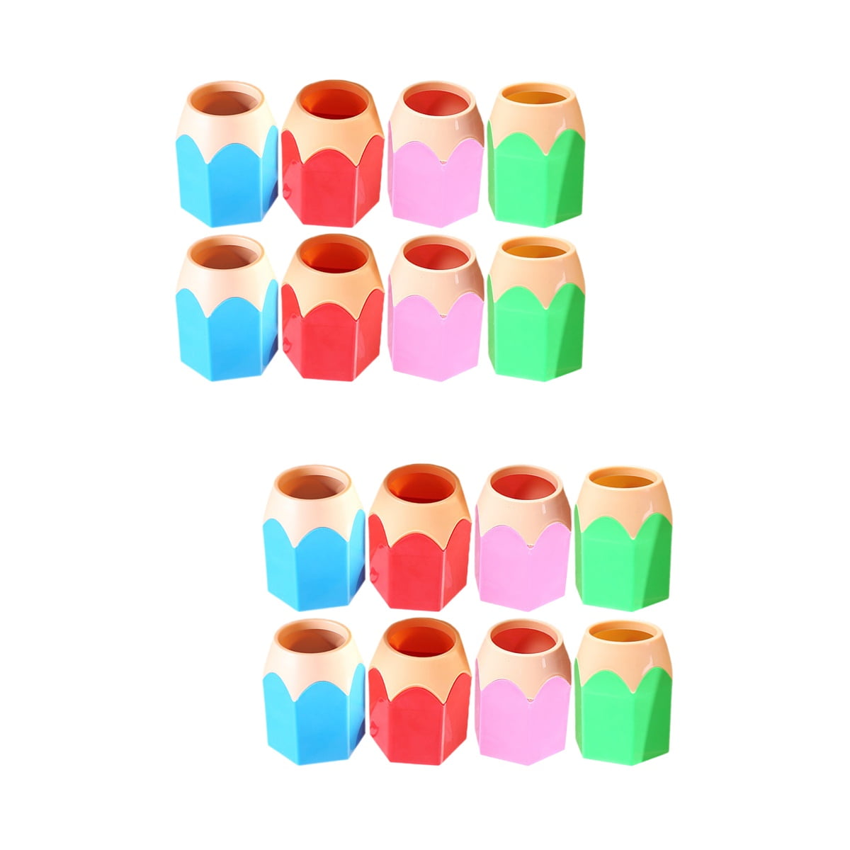 Raindrops 16 Pcs Desktop Pen Holders Cartoon Pen Organizers Pencil ...