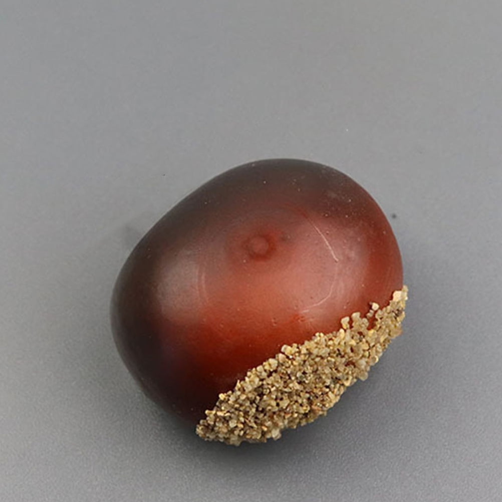 Raindrops 16 Pcs Fake Nut Simulation Model Chestnut Props Lifelike ...