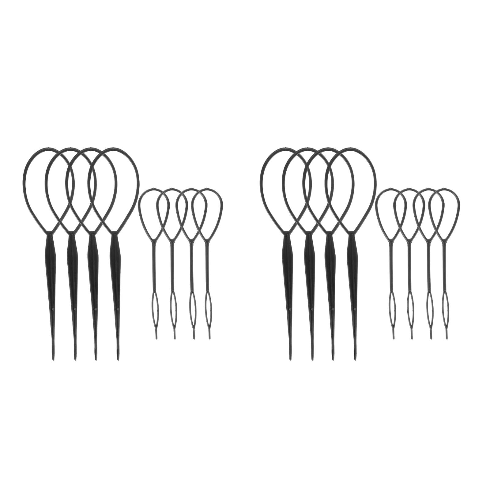 Raindrops 16 Pcs Tail Hair Tool Hair Braid Accessories French Braid ...