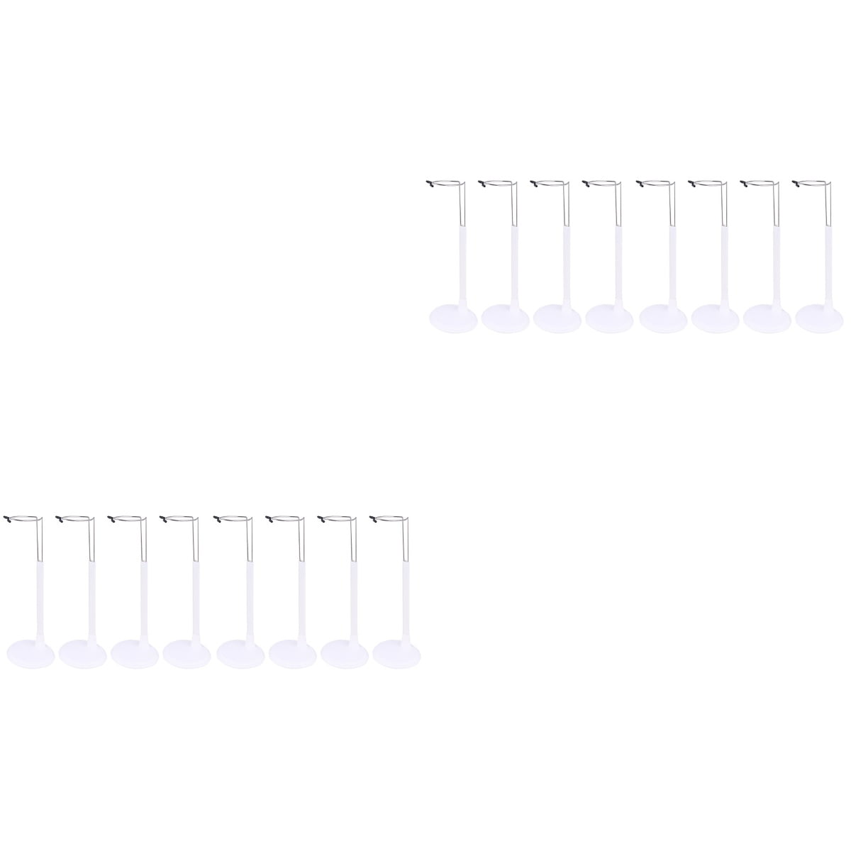 Raindrops 16 pcs Doll Stand Holder Plastic Doll Display Rack Bracket ...