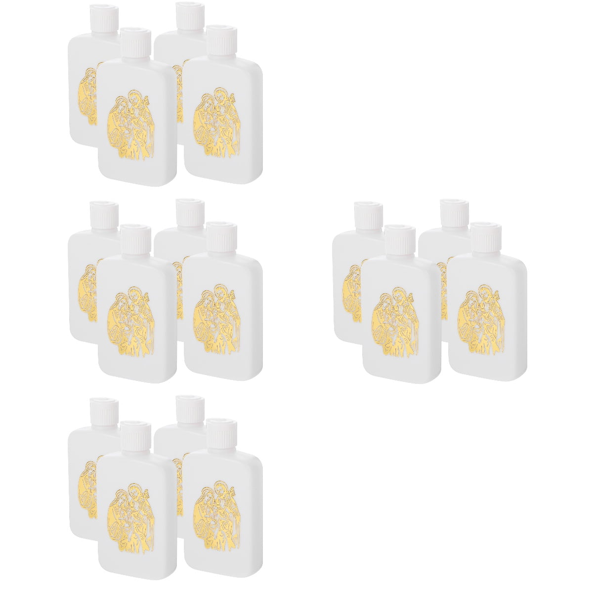 Raindrops 16 pcs Holy Water Bottle Catholic Prop Refillable Plastic ...