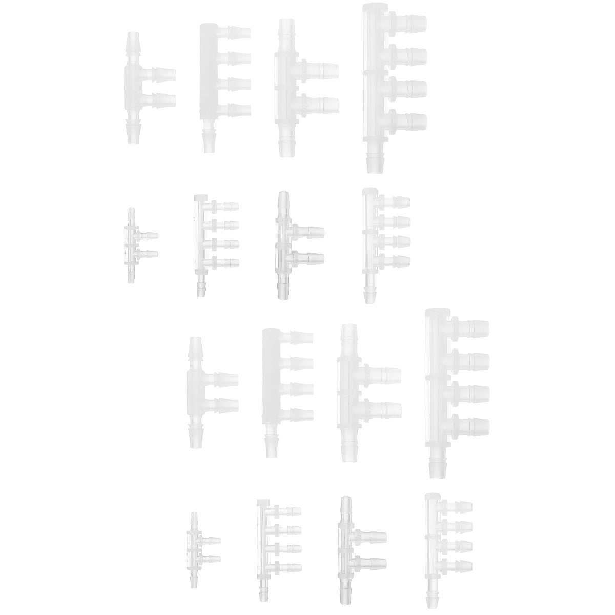 Raindrops 16 pcs Hose Connector Reducer Fitting Fish Tank Filter Hose ...
