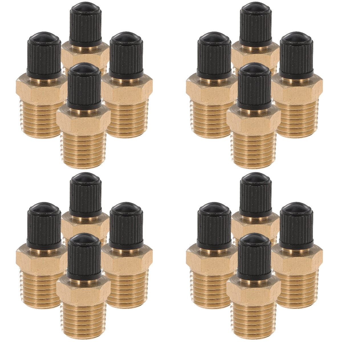 Raindrops 16 pcs Water Tank Replacement Valves Brass Tank Valves Air ...
