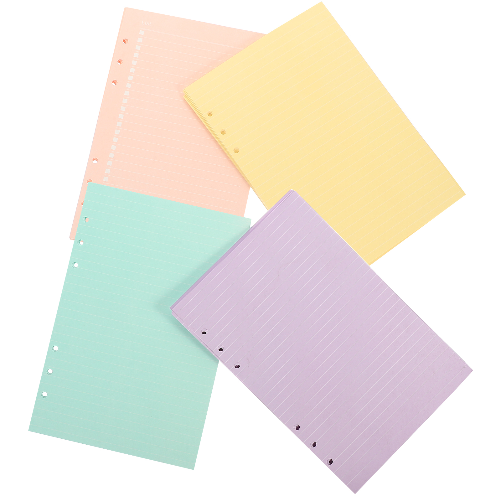 Raindrops 160 Sheets of Notebook Insert Paper Refill Binder Paper ...