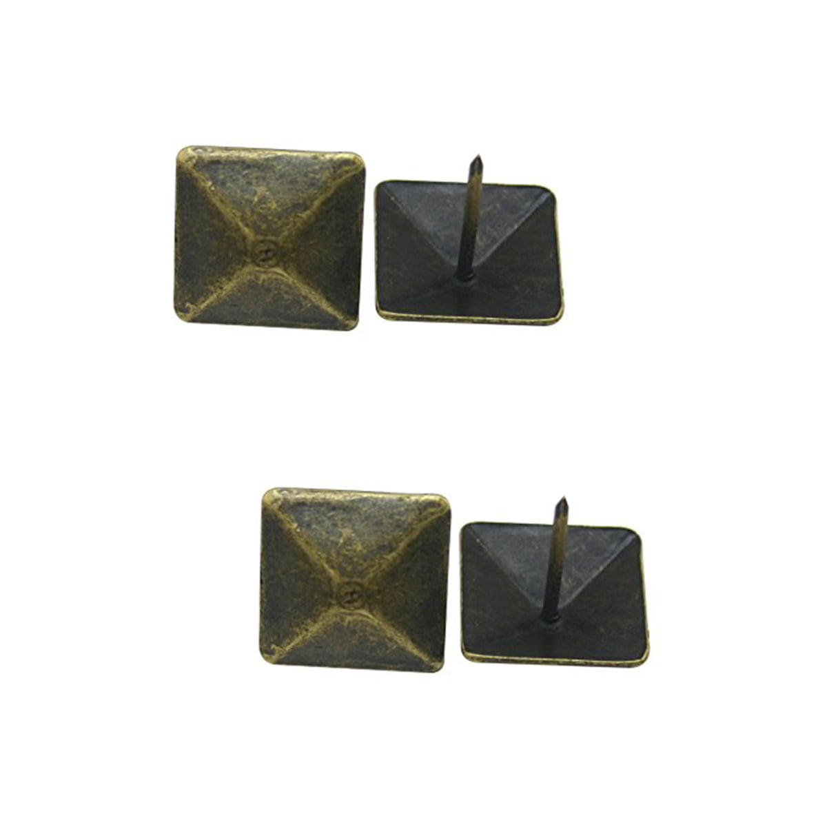 Raindrops 160 pcs Antique Brass Pyramidal Large-headed Nails - Walmart.com