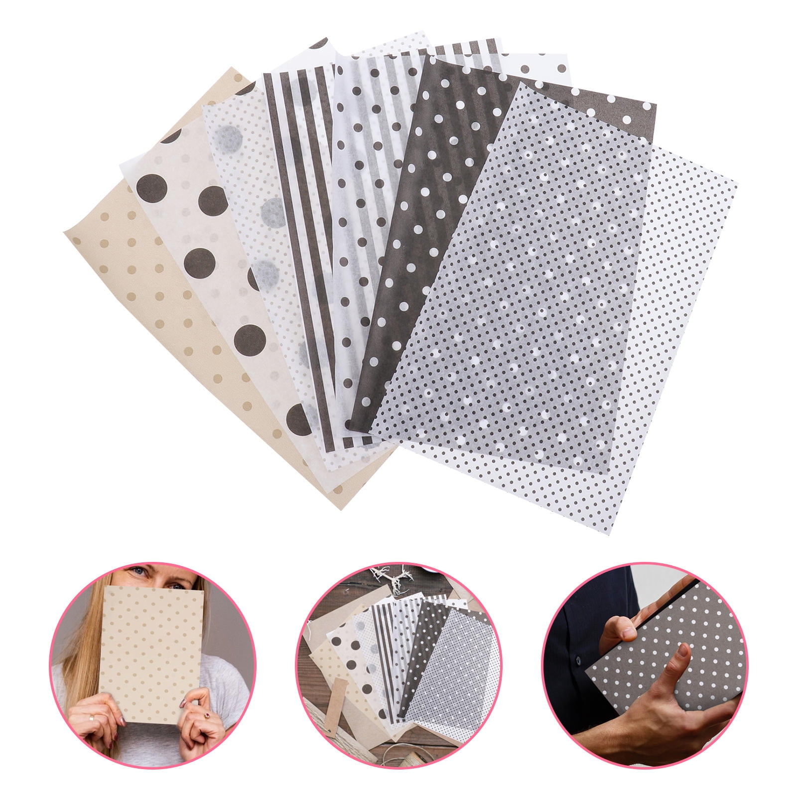 Raindrops 160PCS Delicate Scrapbook Decorative Paper Background Thin ...
