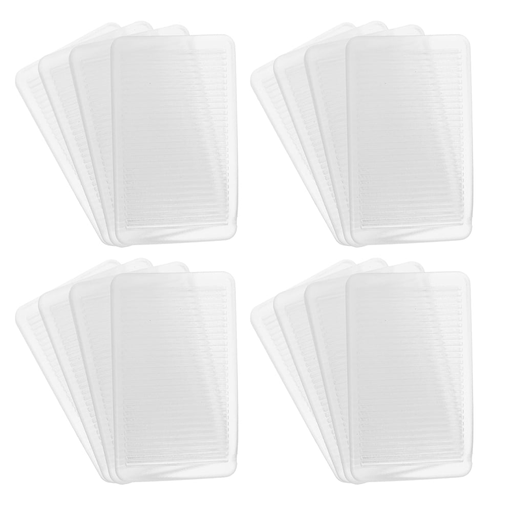 Raindrops 16pcs Clear Furniture Leveling Wedges Adjustable Table Leg ...