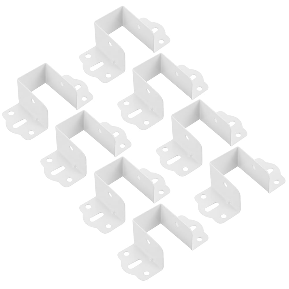 Raindrops 16pcs Replacement Bed Rail Fasteners Bed Rail Brackets Bed ...