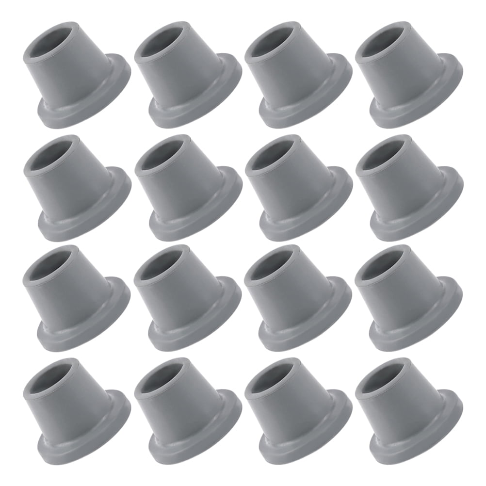 16pcs Non Slip Rubber Tips for Shower Chair Feet Heavy Duty Caps for ...