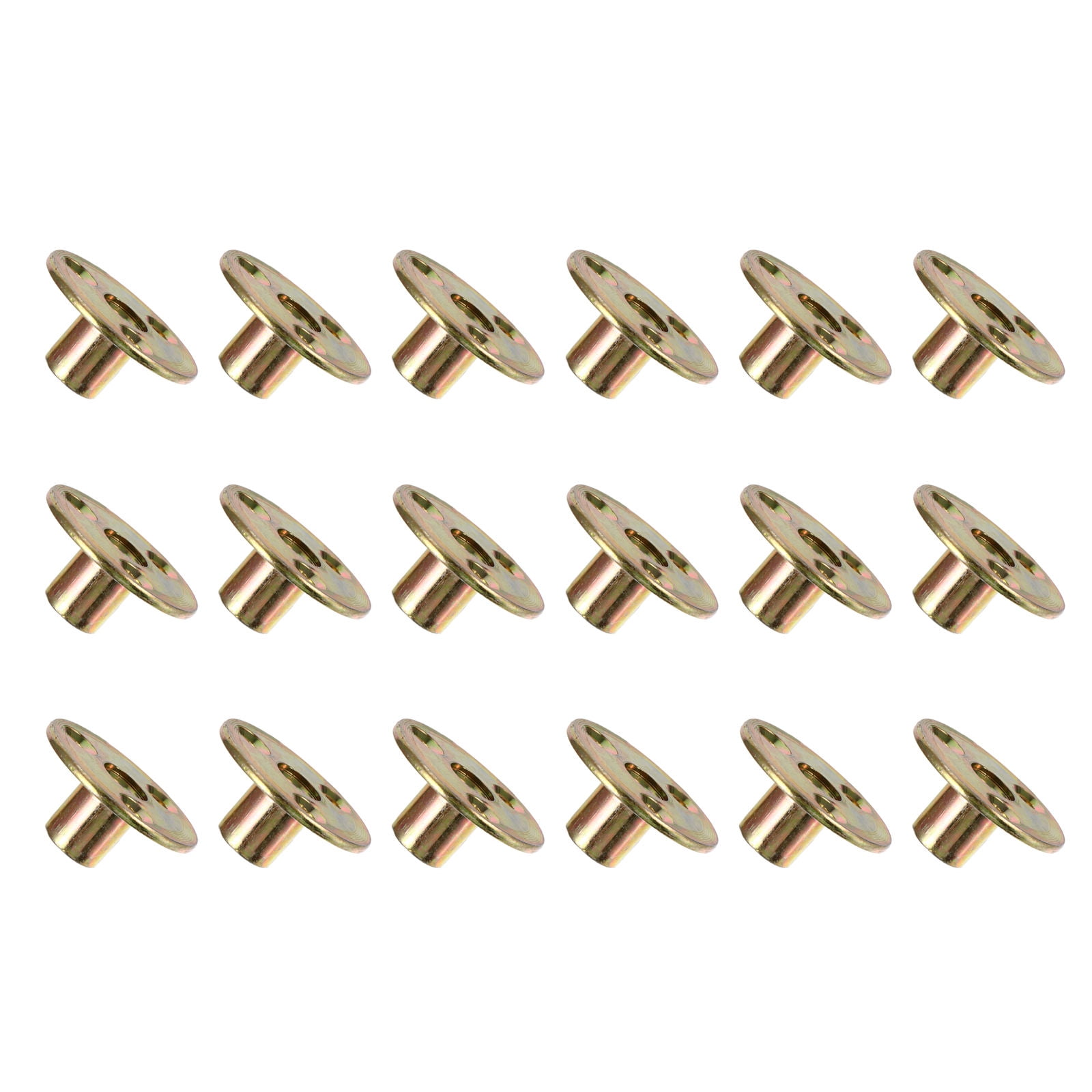 Raindrops 18 Pcs Kit Fouler Three Hole Iron Plate Nut Good Process ...