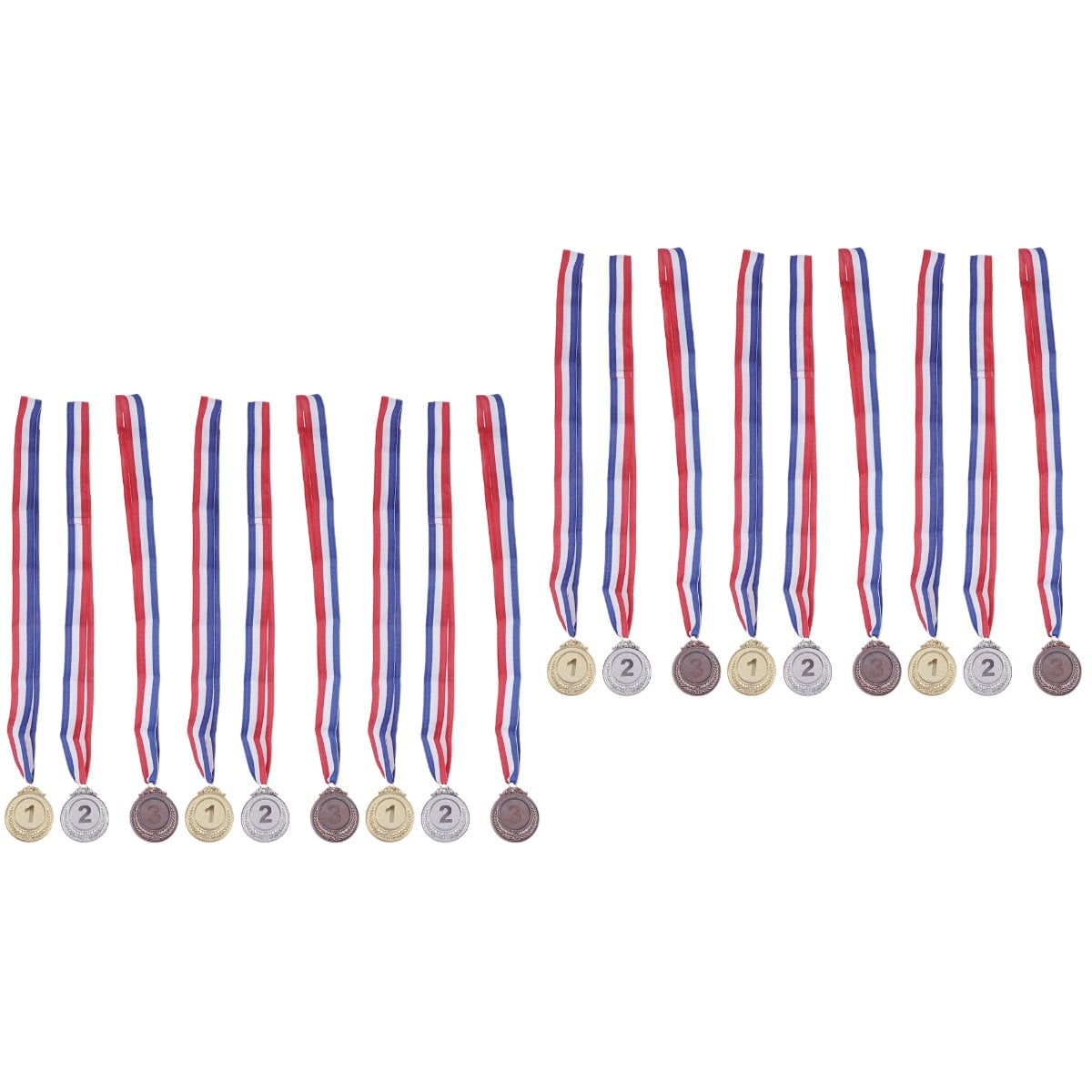 Raindrops 18 Pcs Medals with Lanyard Interesting Competition Medal ...