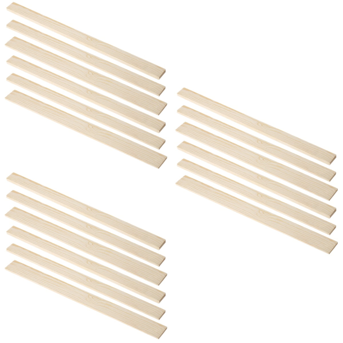 Raindrops 18 Pcs Professional Mud Guide Sticks Daily Use Wood Strips ...