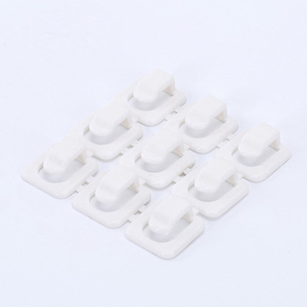 Raindrops 18 Pcs Tidy Cord Anchors Fastener 5.20X5.20X0.40CM White ...