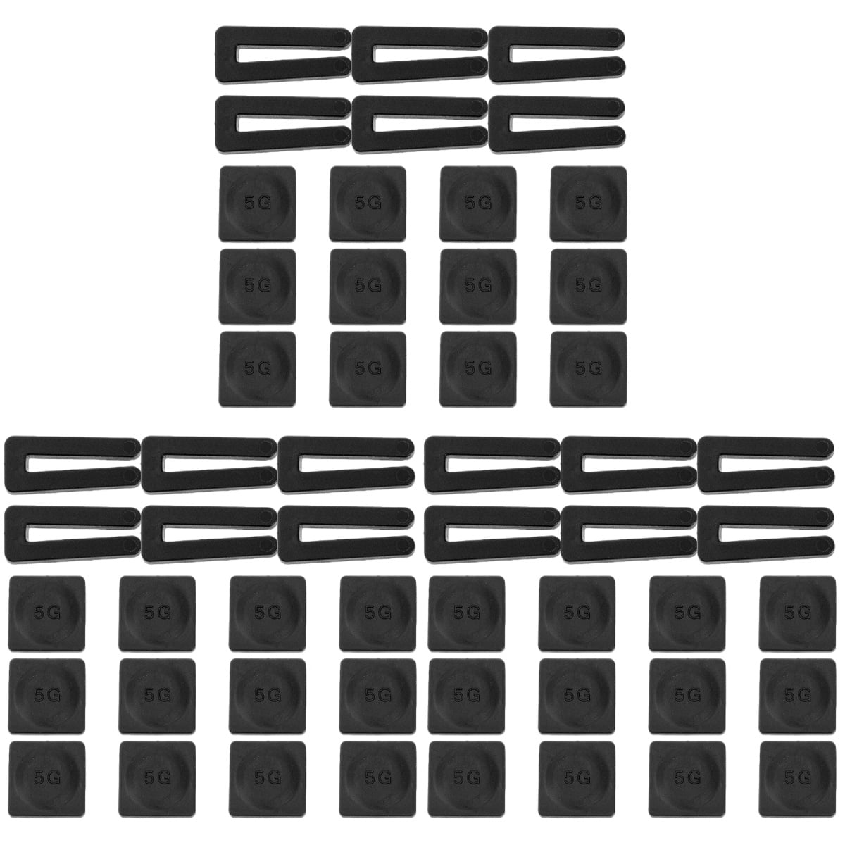 Raindrops 18 Sets of Home Ceiling Fan Balancing Kit Fan Balance Weight ...