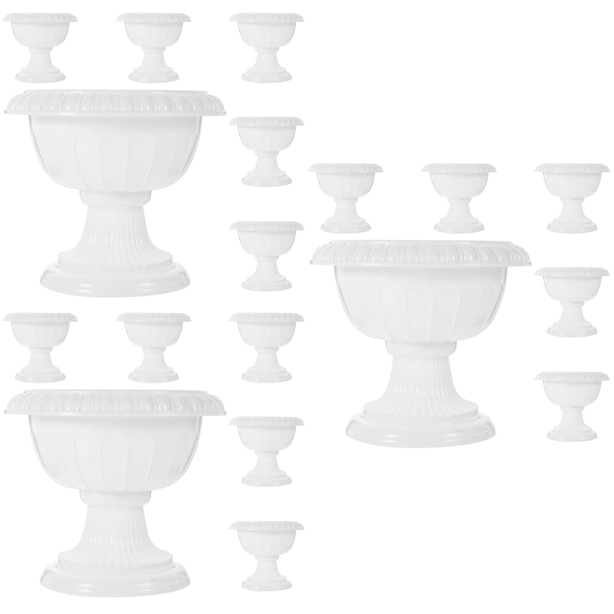 Raindrops 18 pcs Roman Flower Pot Vintage Style Succulent Planter ...