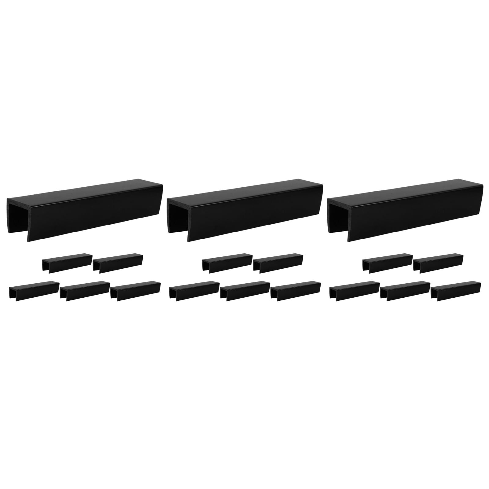 Raindrops 18 pcs U-Shape Groove Fittings Universal Plastic Grooves ...