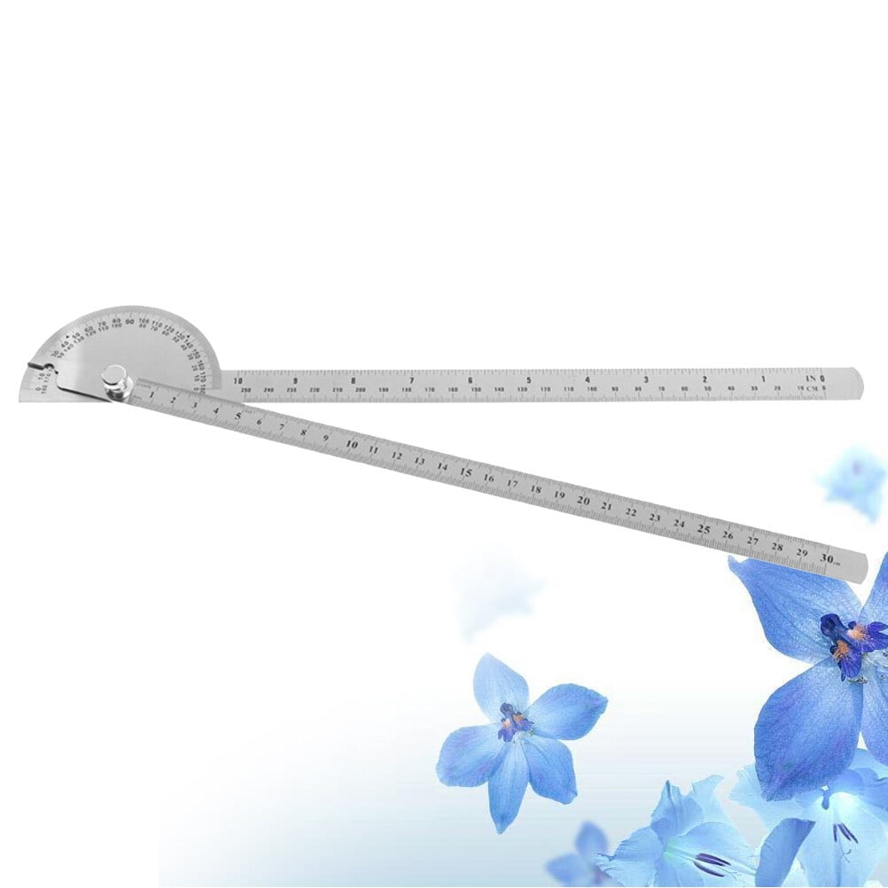 Raindrops Double Arm Protractor for Woodworkers Precision Marking Tool ...