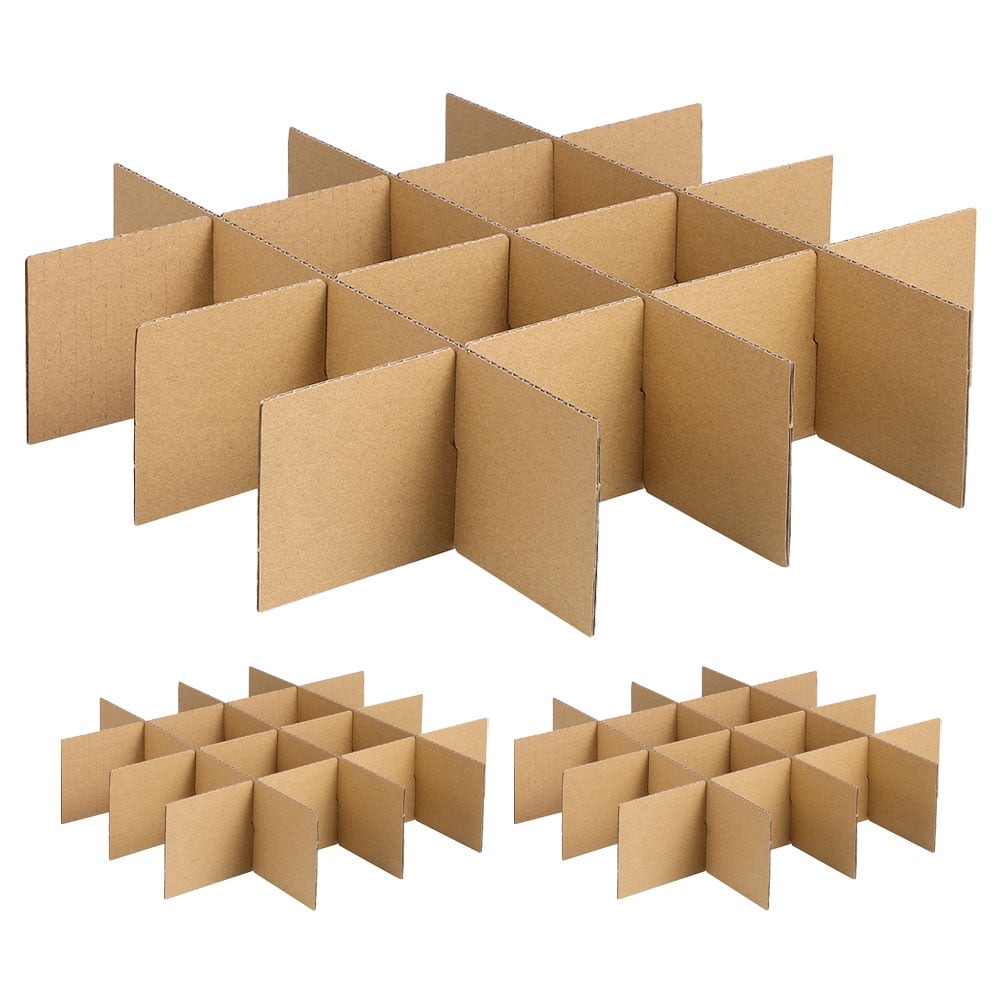 Raindrops 18Pcs Glass Dividers For Moving Boxes Cardboard Moving Box ...