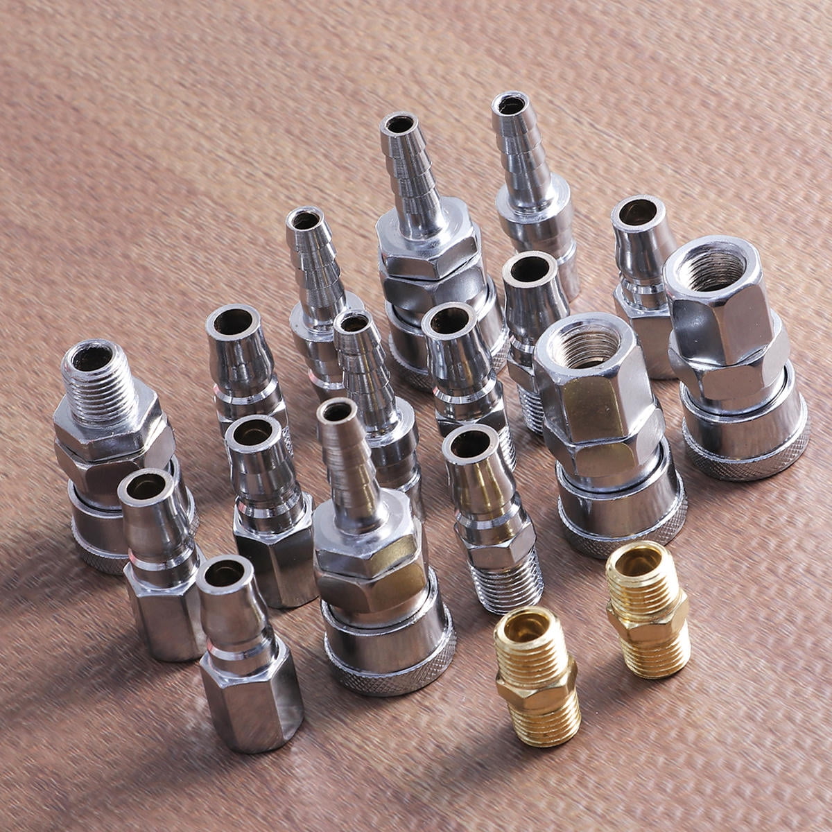 Raindrops 18Pcs Iron Fast Joint Kit for DIY Enthusiasts Air Pipe ...