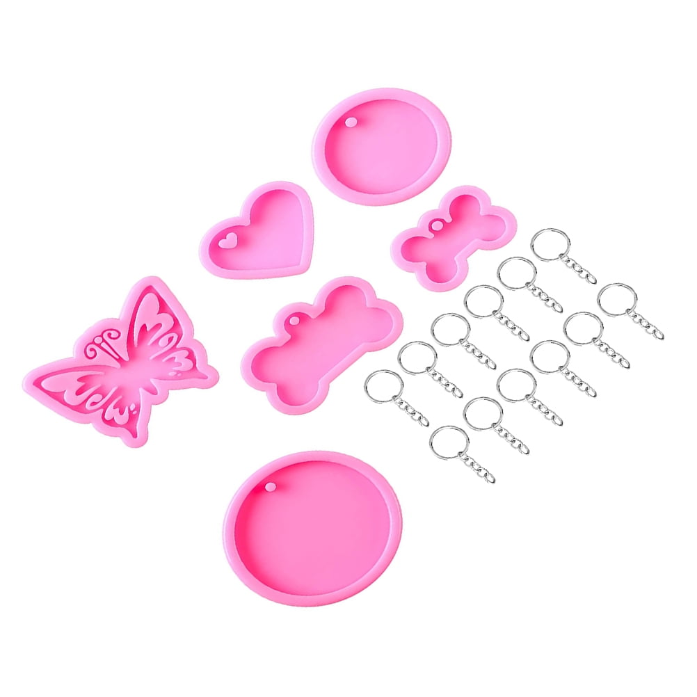 Raindrops 18Pcs Silicone Keychain Molds for Beginners in Handicraft and ...