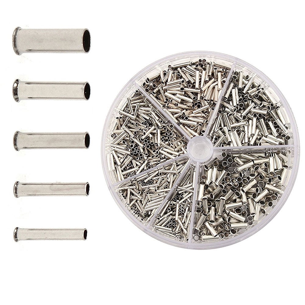 Raindrops 1900Pcs Cylindrical Assorted Wire Crimp Terminals for Car ...