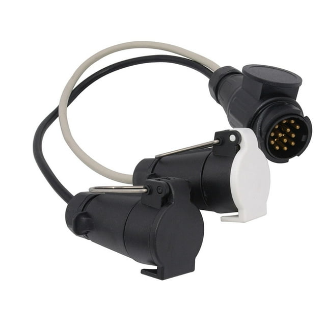 Raindrops 1PC Sheathed Wire Trailer Connector Portable Trailer Socket ...