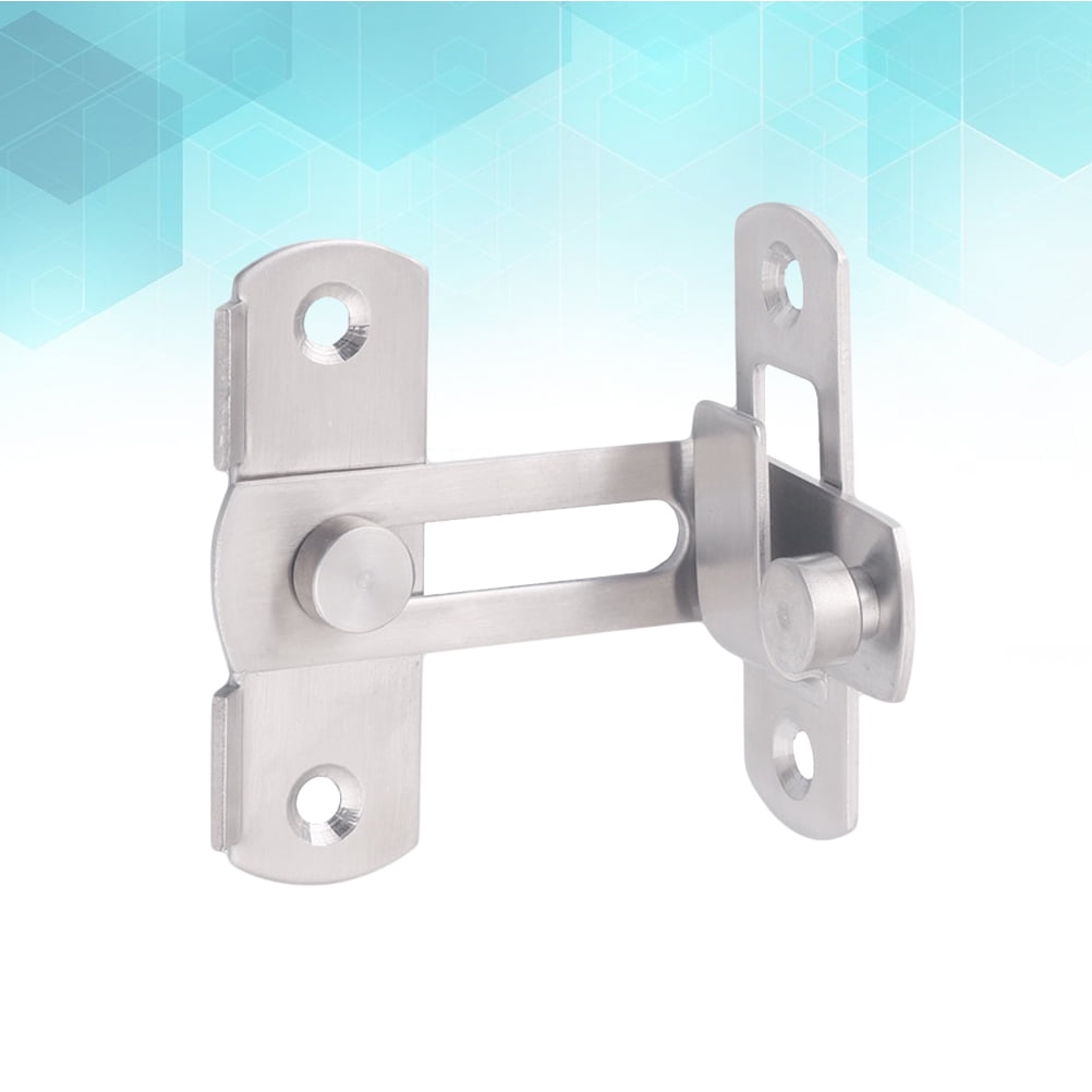 Raindrops Stainless Steel Hasp Latch Lock for Sliding Doors, Security ...