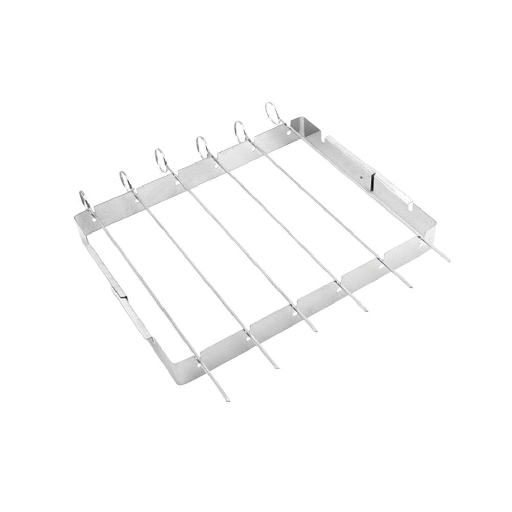 Raindrops 1Pack Barbecue Grill Rack Stainless Steel Silver Rectangular ...