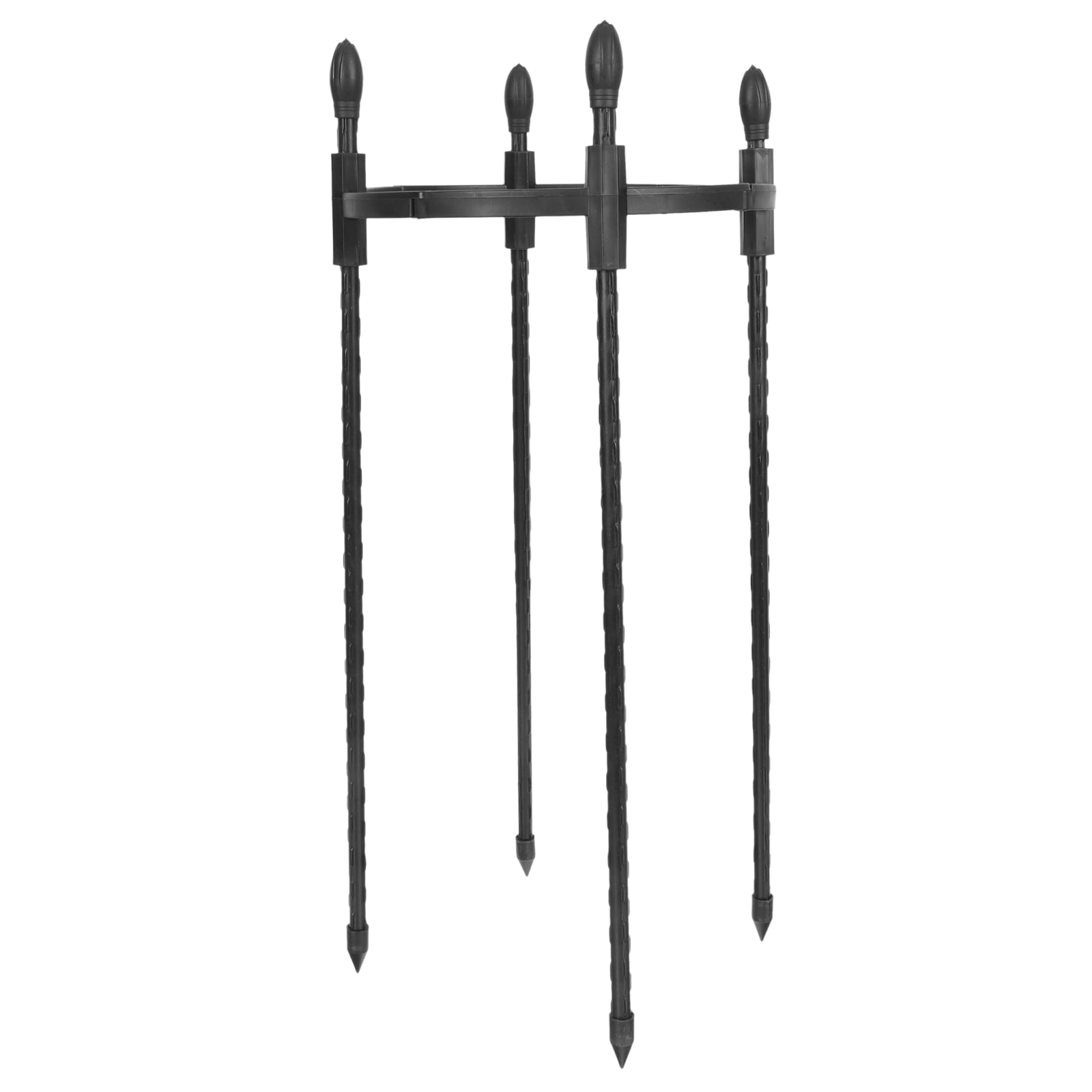 Raindrops 1Pack Black Plastic Covered Steel Tube Vine Climbing Frame ...