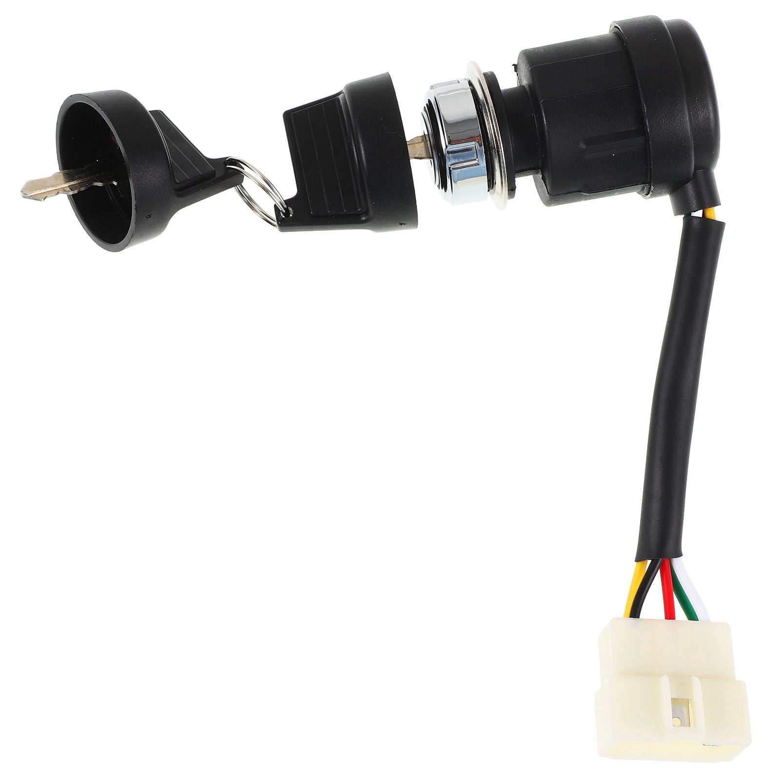Raindrops 1Pack Black Plastic Rectangular Ignition Switch for Car and ...