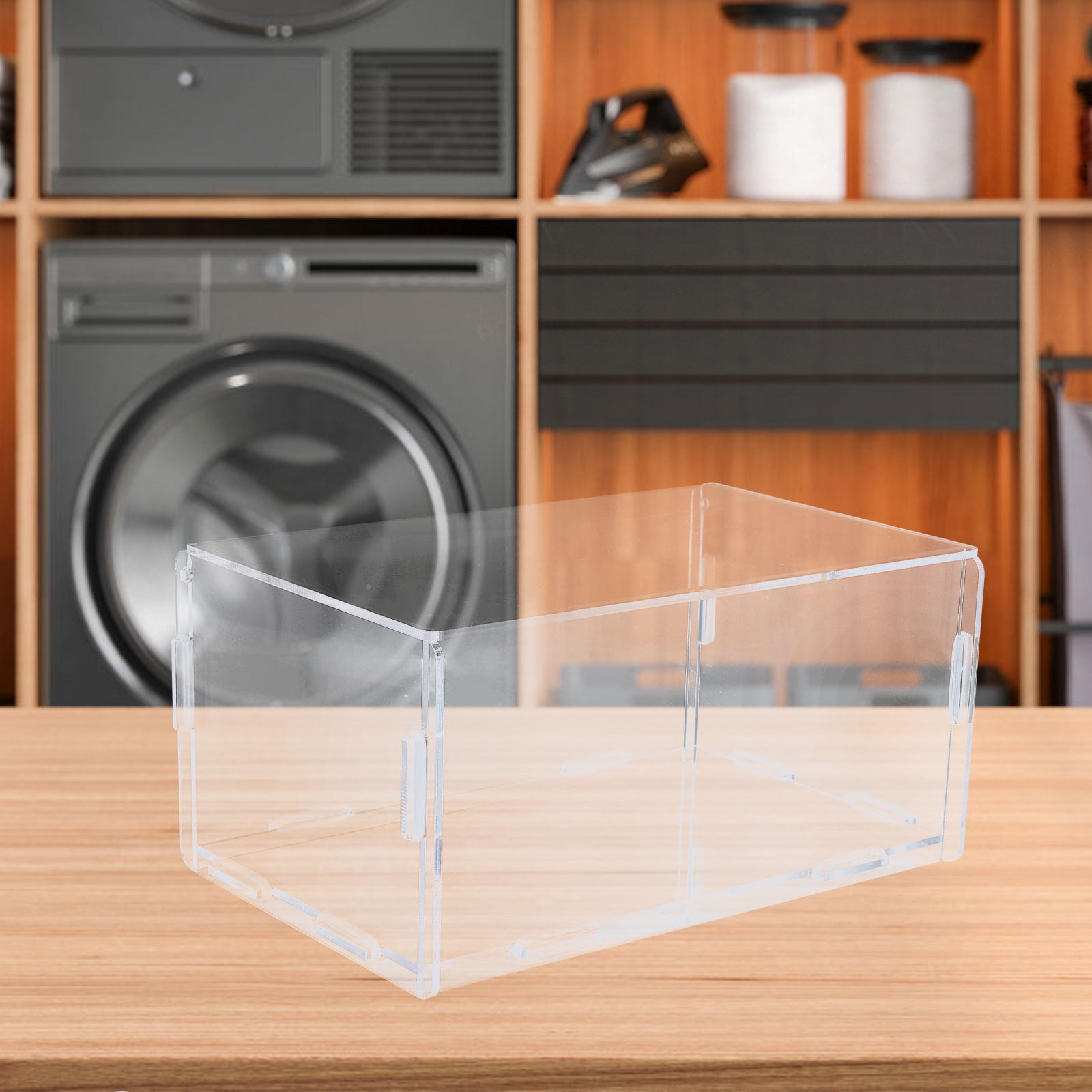 Raindrops 1Pack Dryer Sheet Container Acrylic for Laundry Room ...