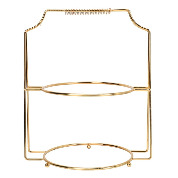 Raindrops 1Pack Golden Iron Cake Displaying Rack For Wedding And Party ...