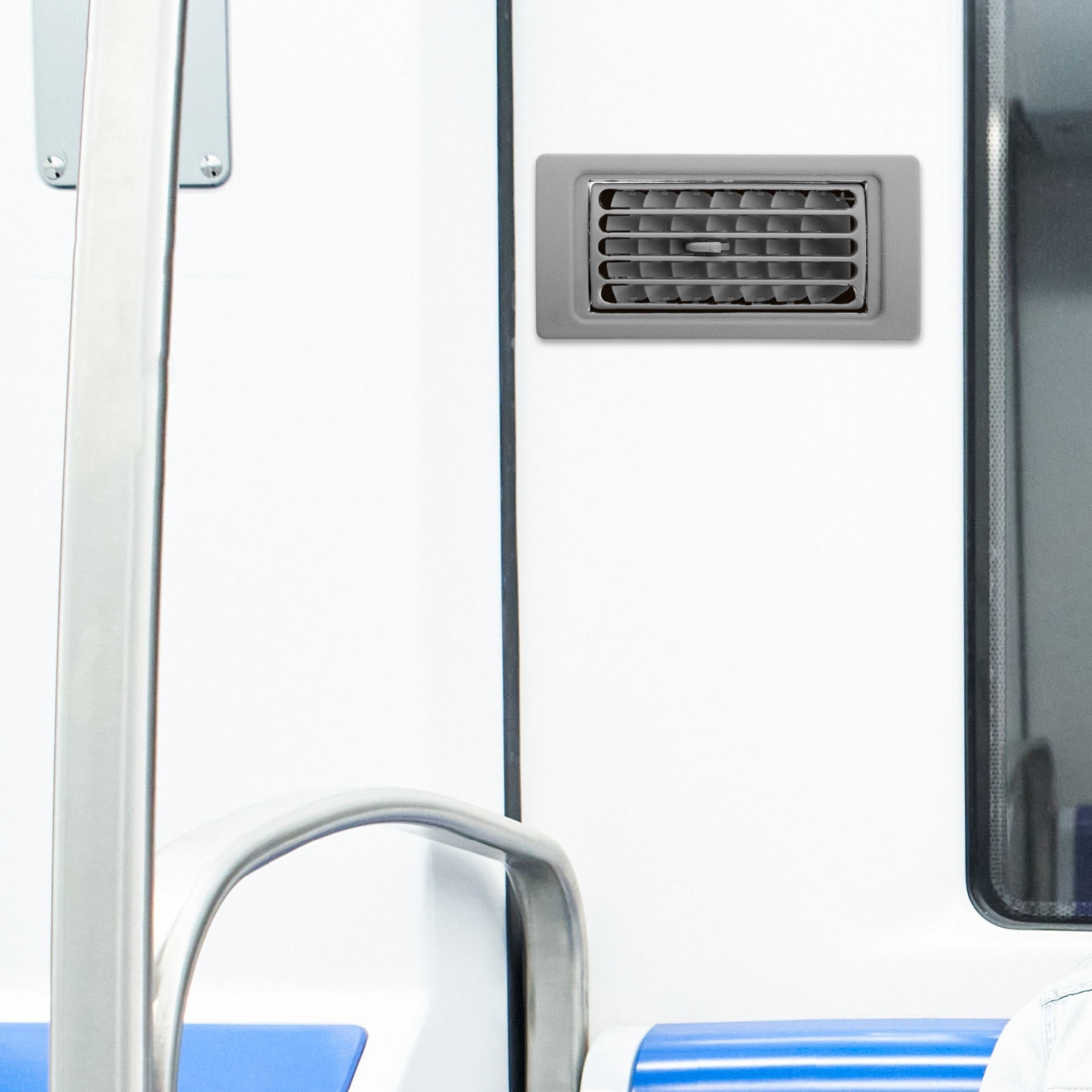 Raindrops 1Pack Grey ABS Vent Cover for Floor and Ceiling Vents in Cars ...