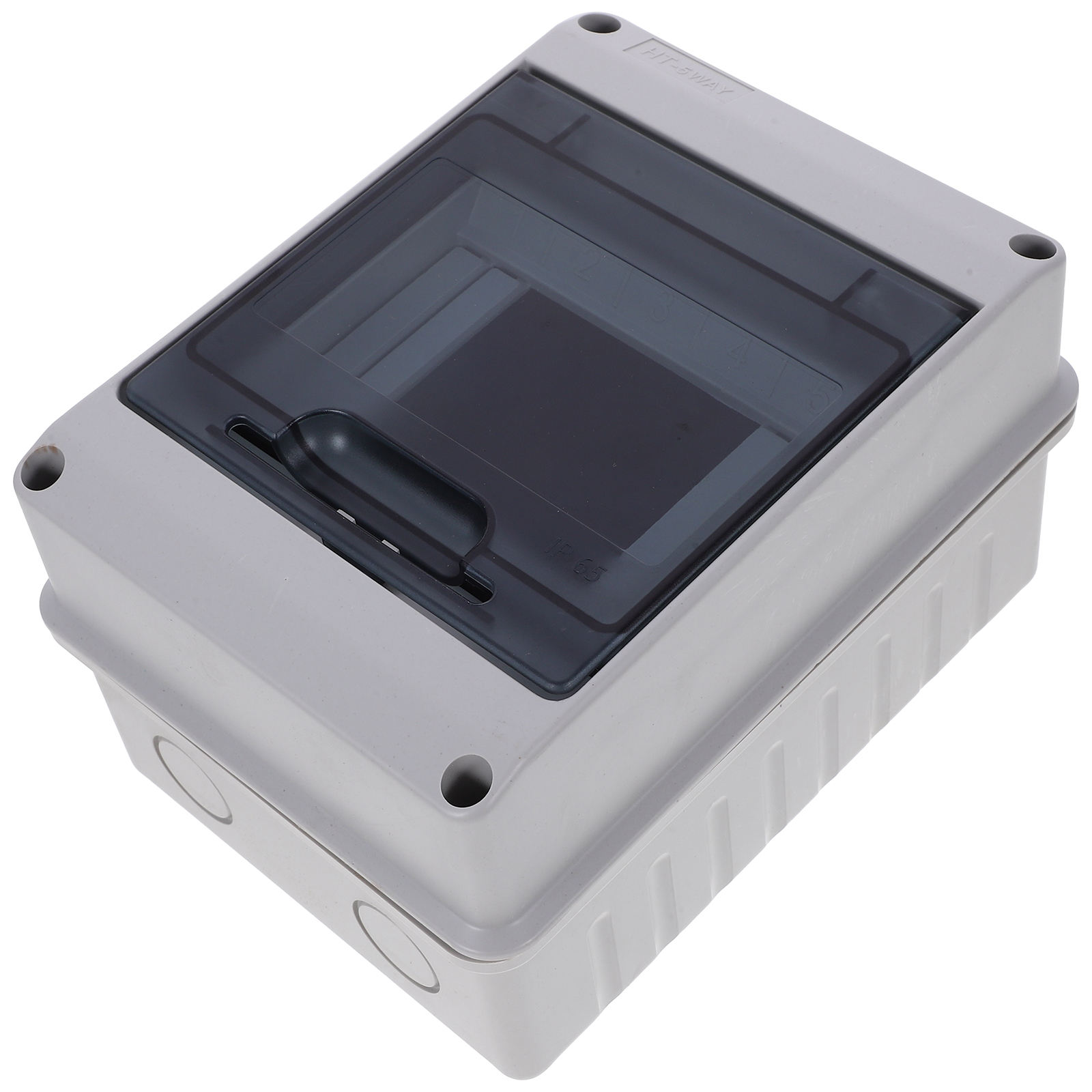 Raindrops Weatherproof Distribution Box ABS Pc Grey for Circuit ...