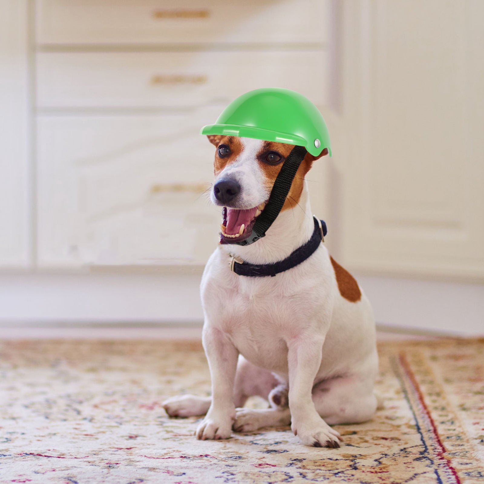 Raindrops 1Pack Pet Bike Helmet with Prevent Smashing Function for Dogs ...