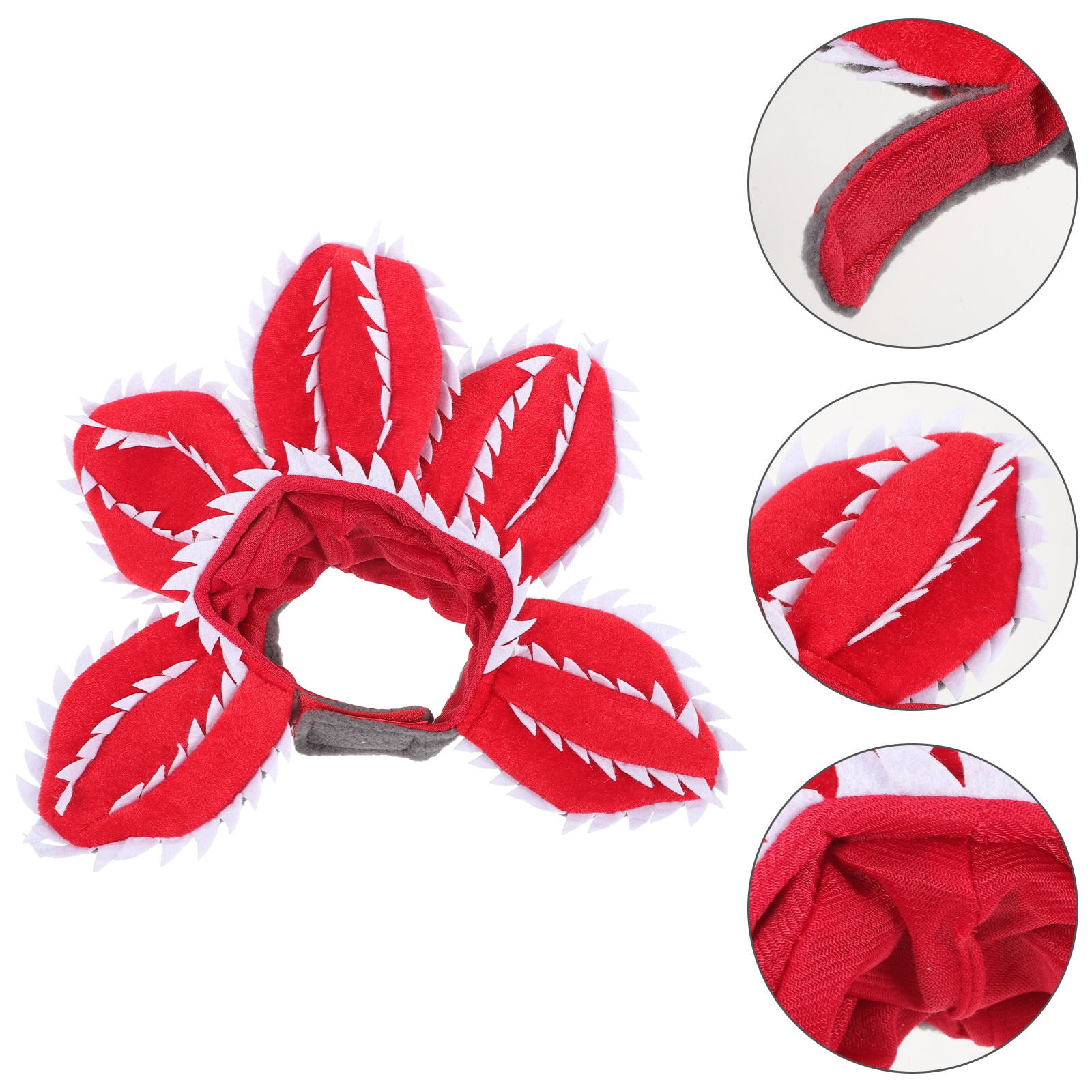 Raindrops 1Pack Pet Cap Corpse Flower Pattern Plush Hook and Loop ...