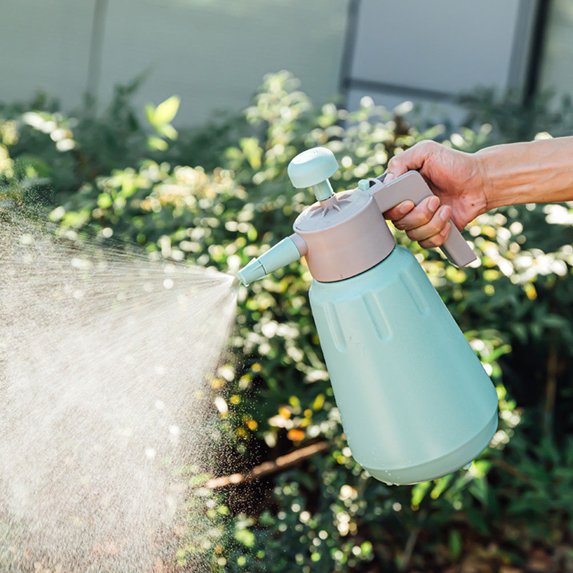 Raindrops 1Pc Plastic Gardening Kettle Tool Green Watering Pot with ...