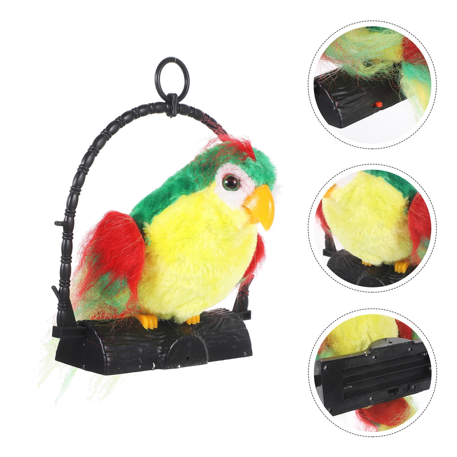 Raindrops 1Pack Recording Talking Parrot for Kids with Adorable Design ...