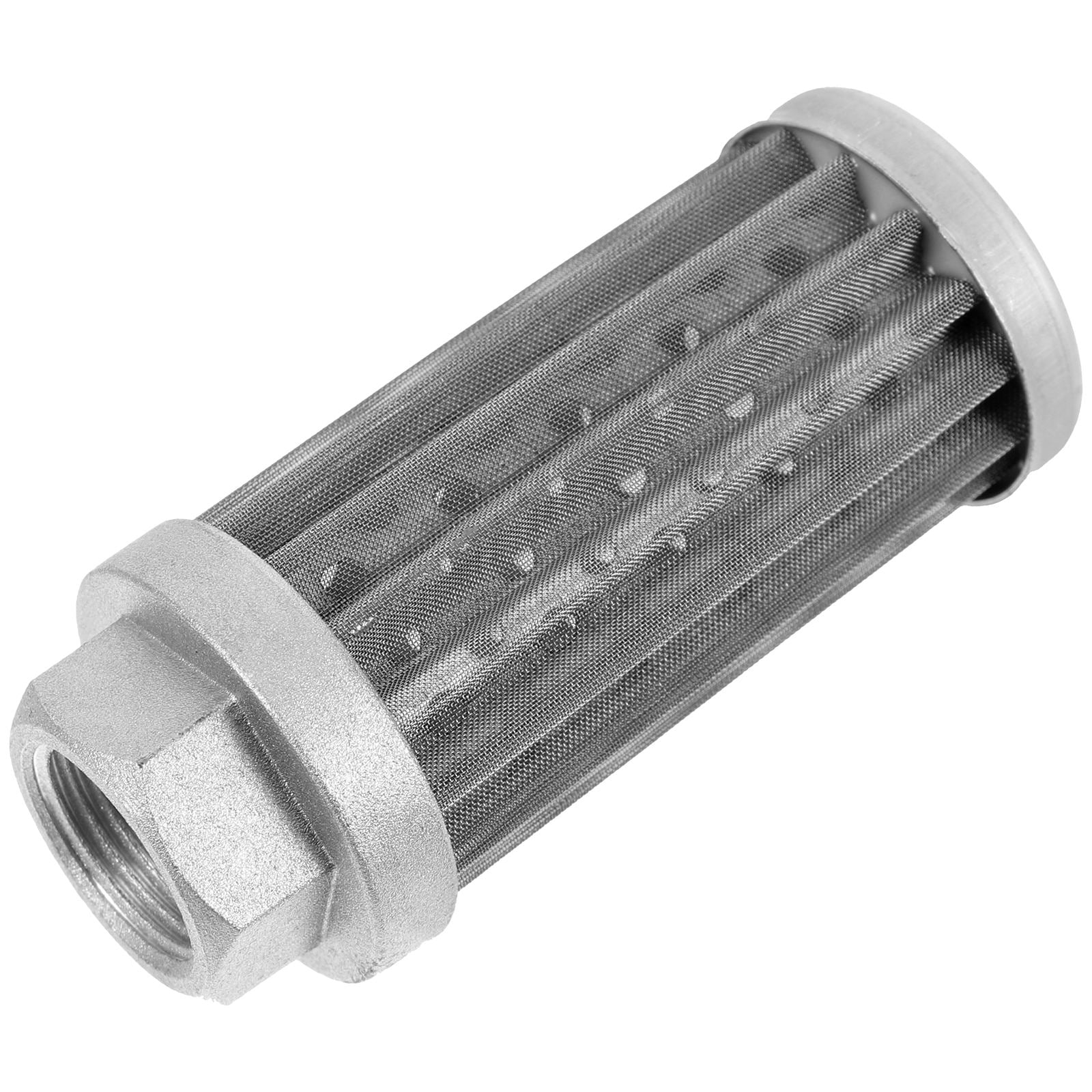 Raindrops 1Pack Silver Cylindrical Suction Strainer Reduces Friction ...