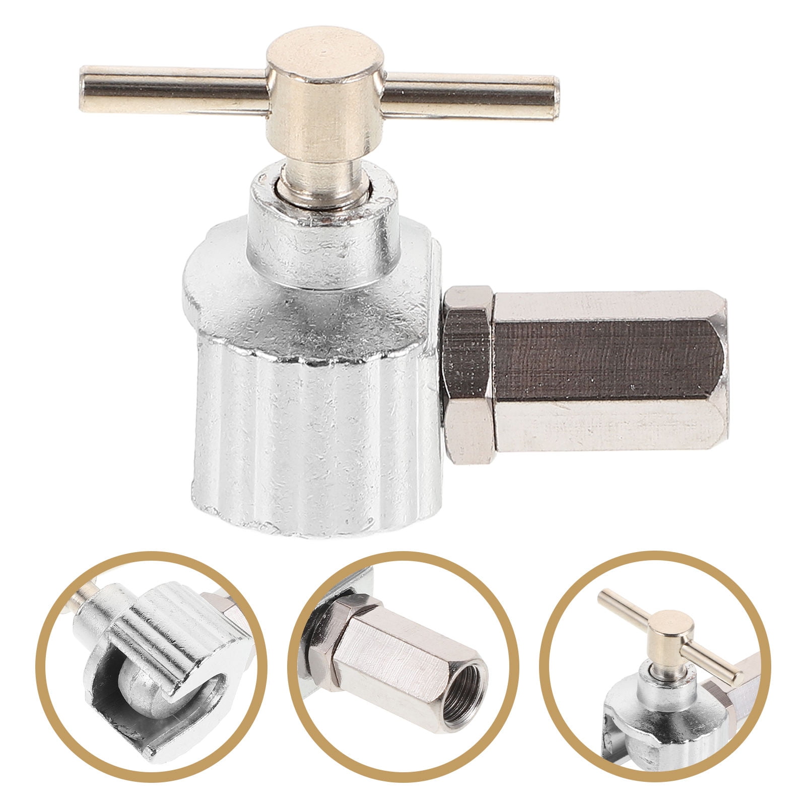 Raindrops 1Pack Silver Grease Nozzle Kit with Flat Lock Shape for ...