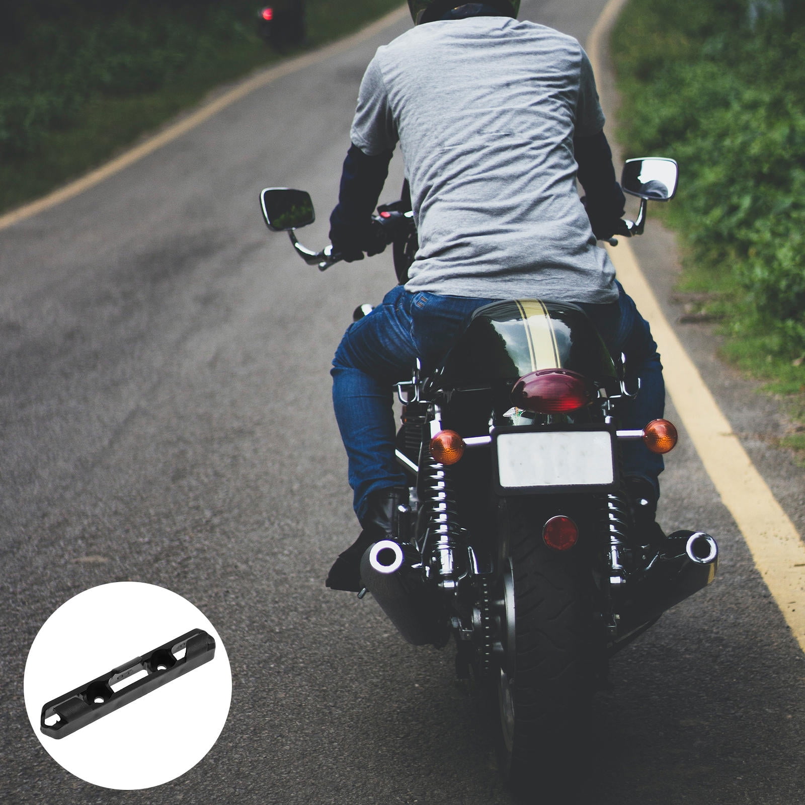 Raindrops 1Pack Simple and Stylish Brake Pipe Clamps Dirt Bike Brake ...