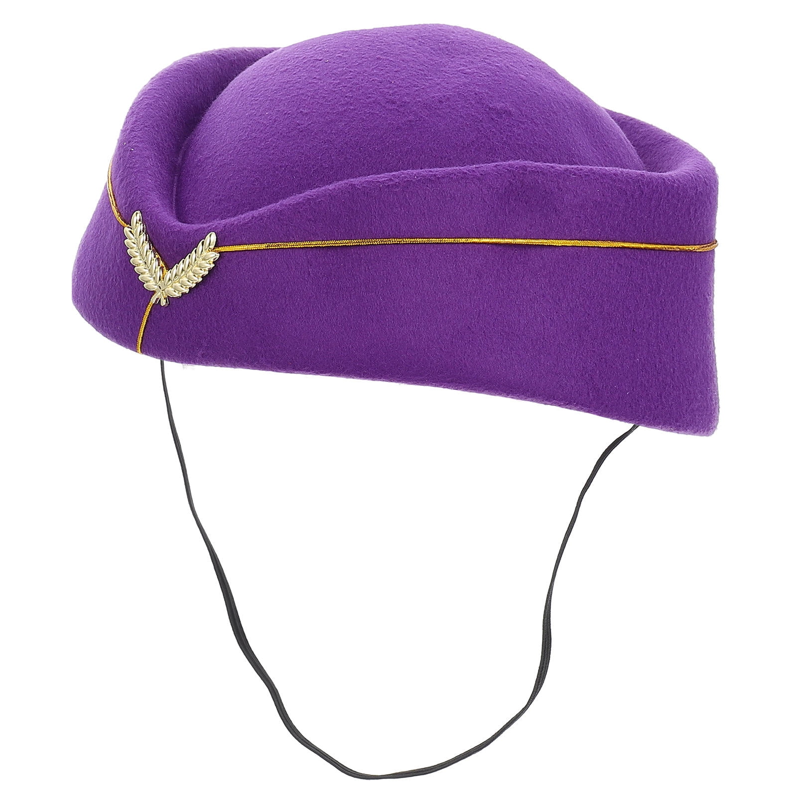 Raindrops 1Pack Stewardess Hat Felt Worsted Fabric Role Playing Item ...