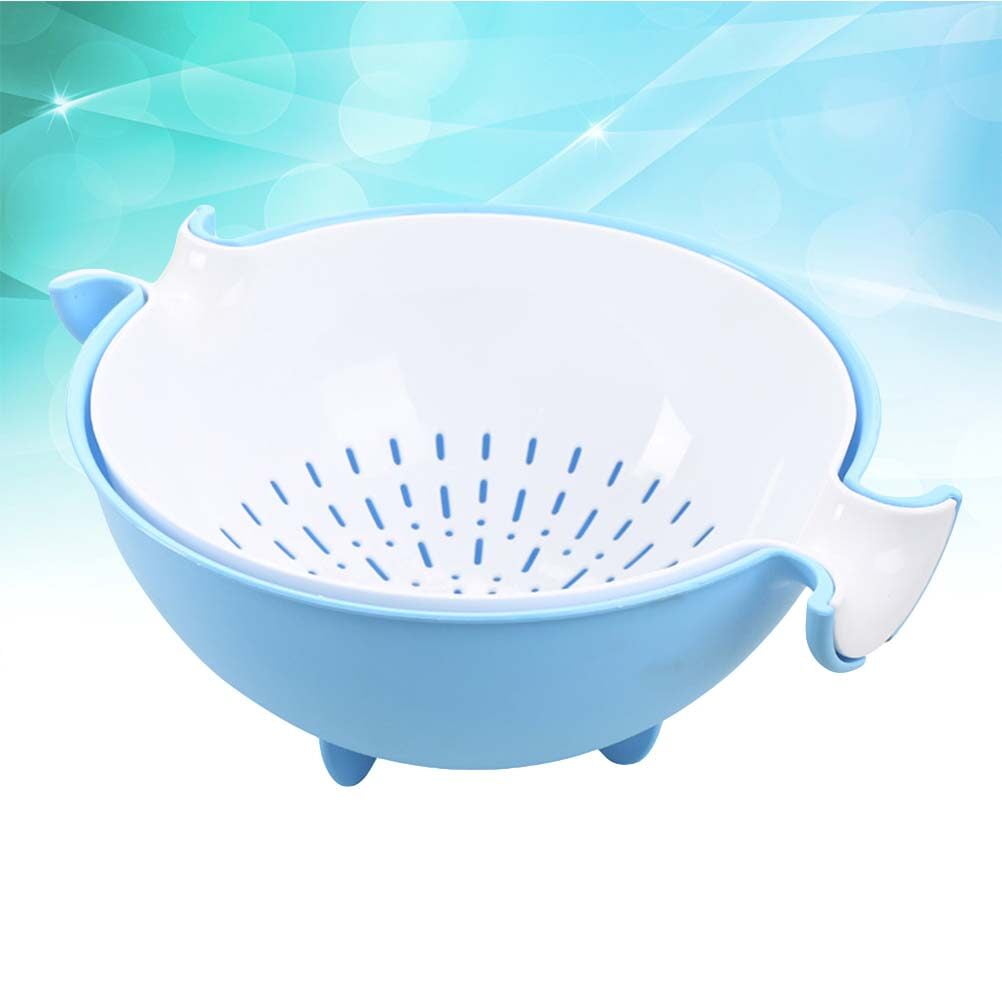 Raindrops 1Pack Strainer And Bowl Sets Fruit Strainer Large Ergonomic ...