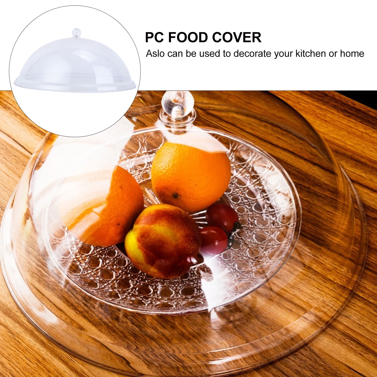 Raindrops 1Pack Transparent Food Cover Tent Acrylic for BBQ and Picnics ...